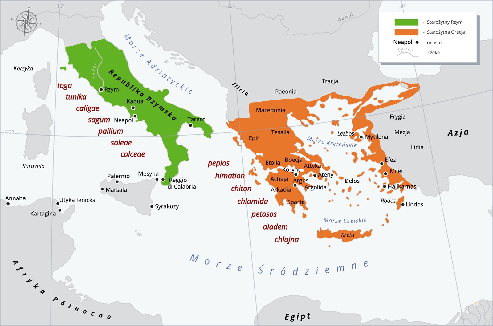 Ubiór w Grecji i Rzymie - Zintegrowana Platforma Edukacyjna