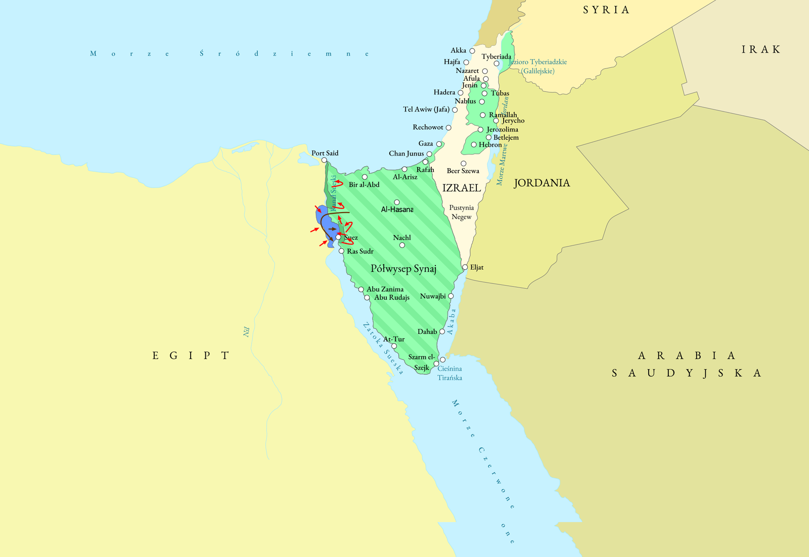 Konflikt izraelsko‑arabski na Bliskim Wschodzie - Zintegrowana Platforma Edukacyjna