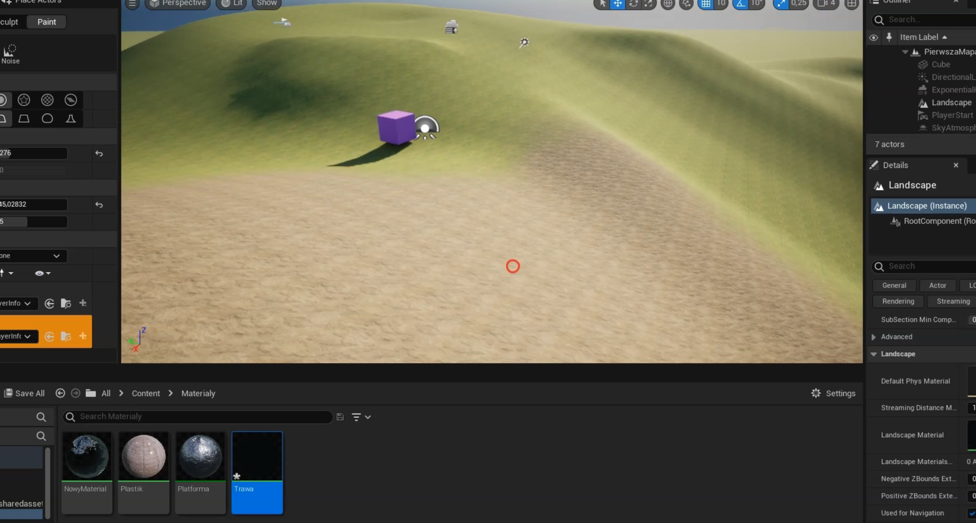 Przeczytaj - Modelowanie terenu – Unreal Engine, etap V - zpe.gov.pl